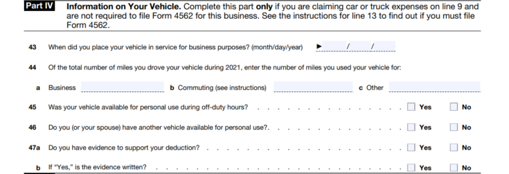 How to Fill Out Schedule C Grubhub Doordash Uber Eats Instacart