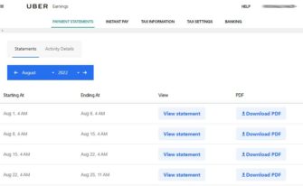 Uber Eats Pay Stubs, Earning Statements, Employment Verification