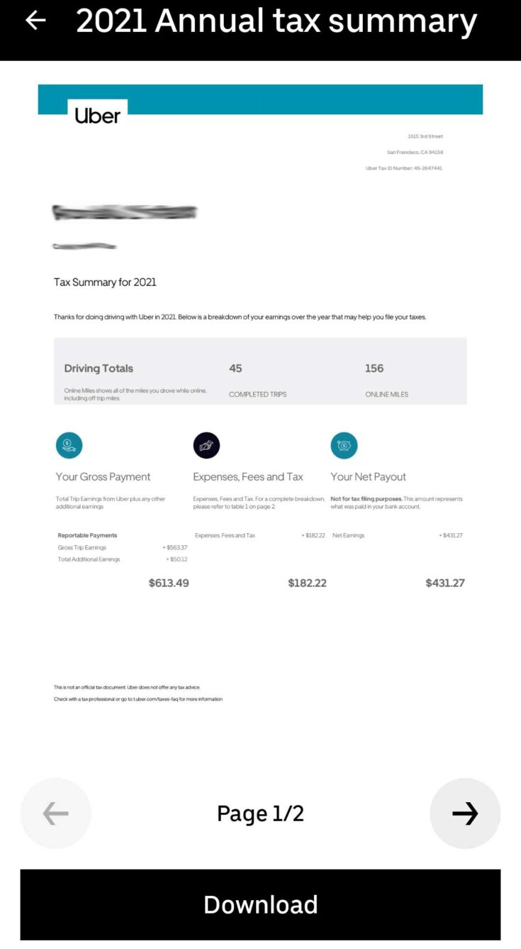 Uber Eats Pay Stubs, Earning Statements, Employment Verification